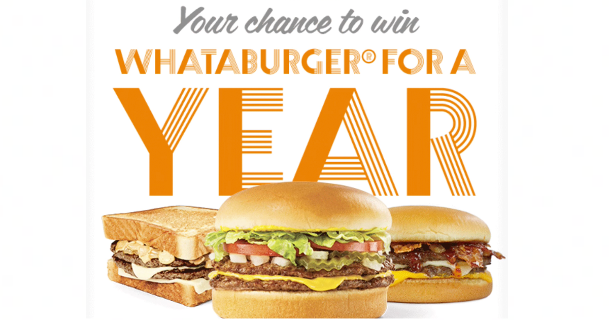 Whataburger - The National Cheeseburger Day Sweepstakes! 100 WINNERS ...
