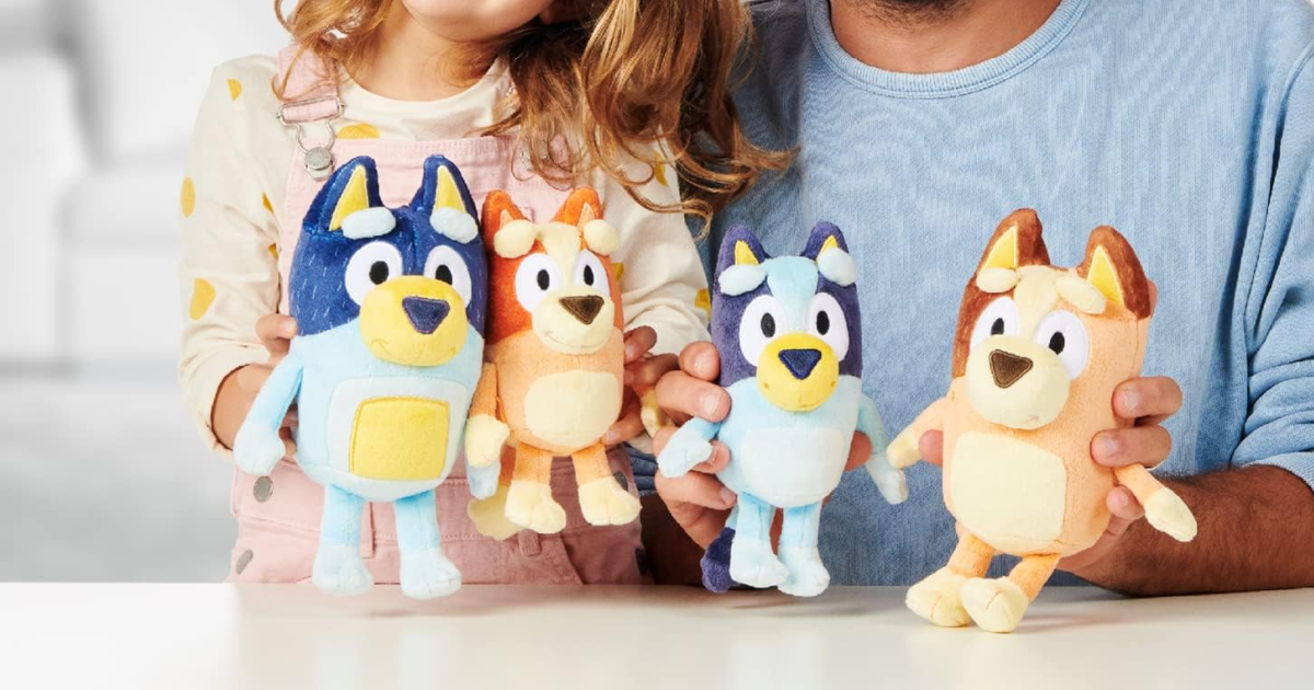 Bluey Family Plush Set Down to $20 - The Freebie Guy® ️️️