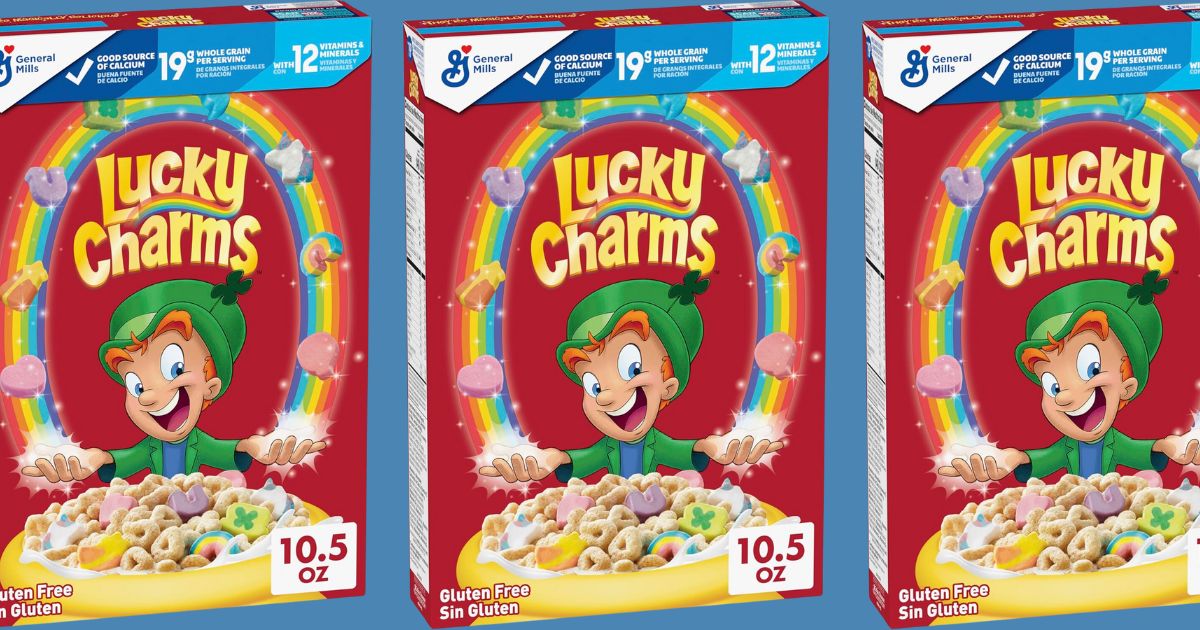 Lucky Charms Cereal Only $1.88 on Amazon - The Freebie Guy® ️️️