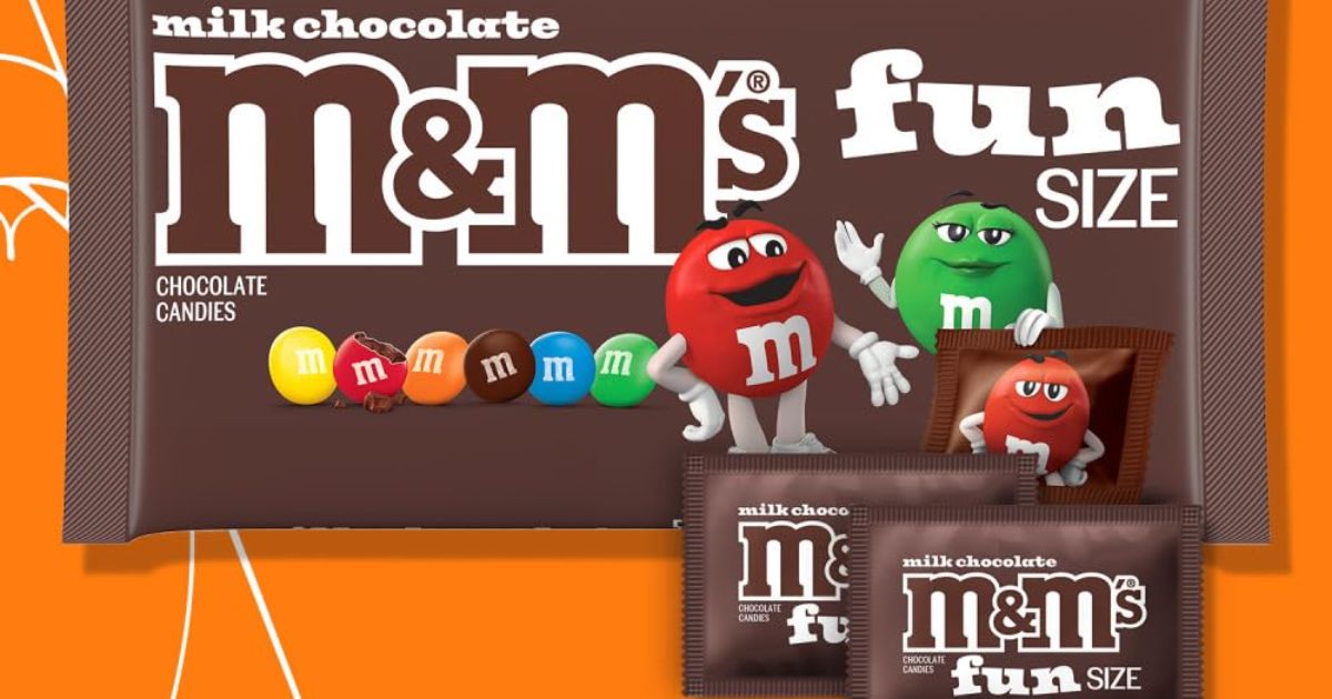 M&M's Fun Size Candy Bags Just $2.99 on Amazon - The Freebie Guy® ️️️