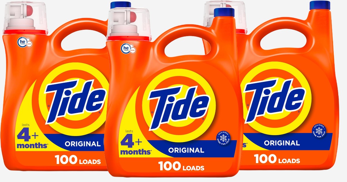 1-Year Supply of Tide Laundry Detergent $35.xx on Amazon - The Freebie ...