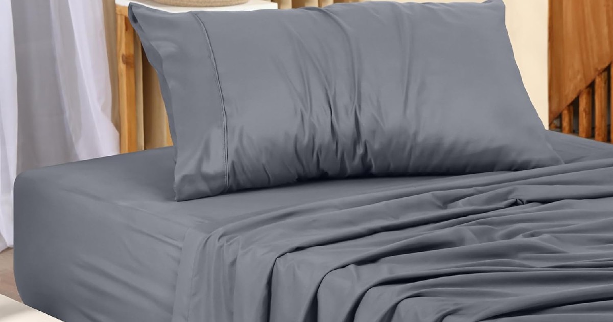 Utopia Bedding Brushed Microfiber Queen Sheet Sets from $13.xx on ...