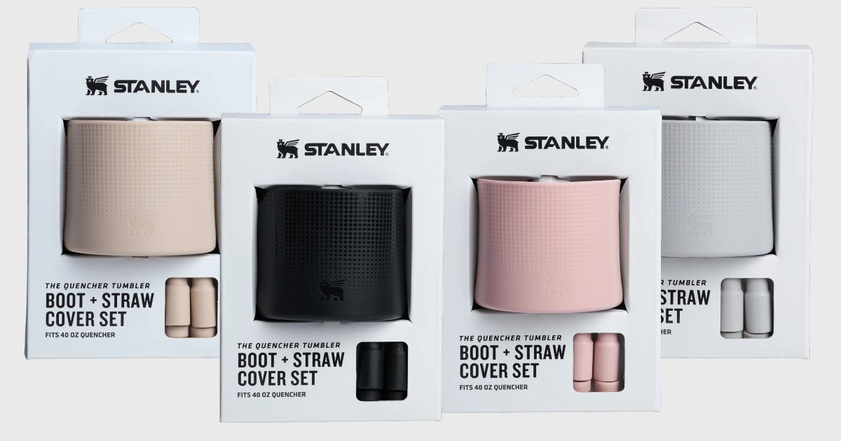 New Stanley Quencher Boot and Straw Cover Sets Only $15 - The Freebie ...