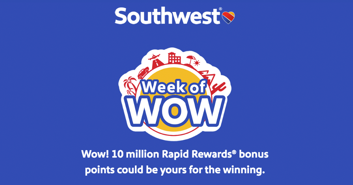 October WOW Week Sweepstakes and Instant Win Game - The Freebie Guy®