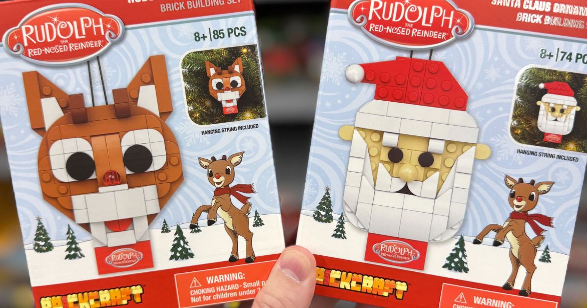 Rudolph The Red-Nosed Reindeer Brickcraft Sets Now at Walmart - Just $4 ...