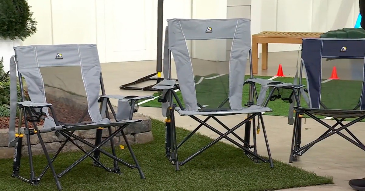 GCI Outdoor Elite Tall Portable Rocking Chair Only $39 Shipped at QVC ...