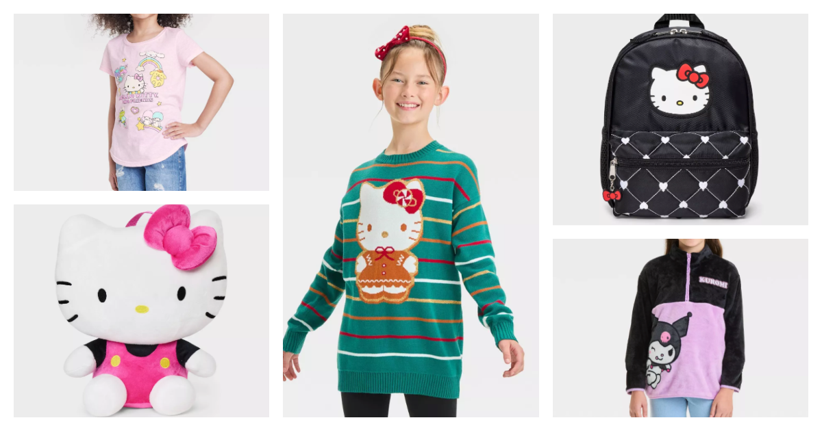 Stacking Discounts on Hello Kitty Apparel & Accessories at Target - The ...