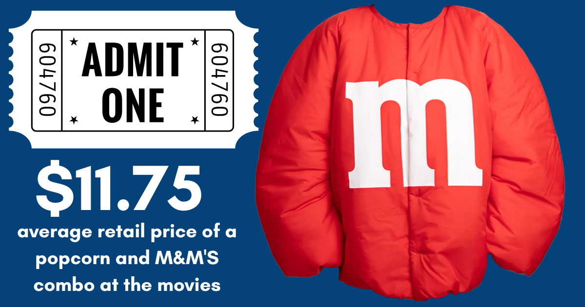 M&M's Snack Jacket & Annual Movie Pass For $11.75 On November 15th ...