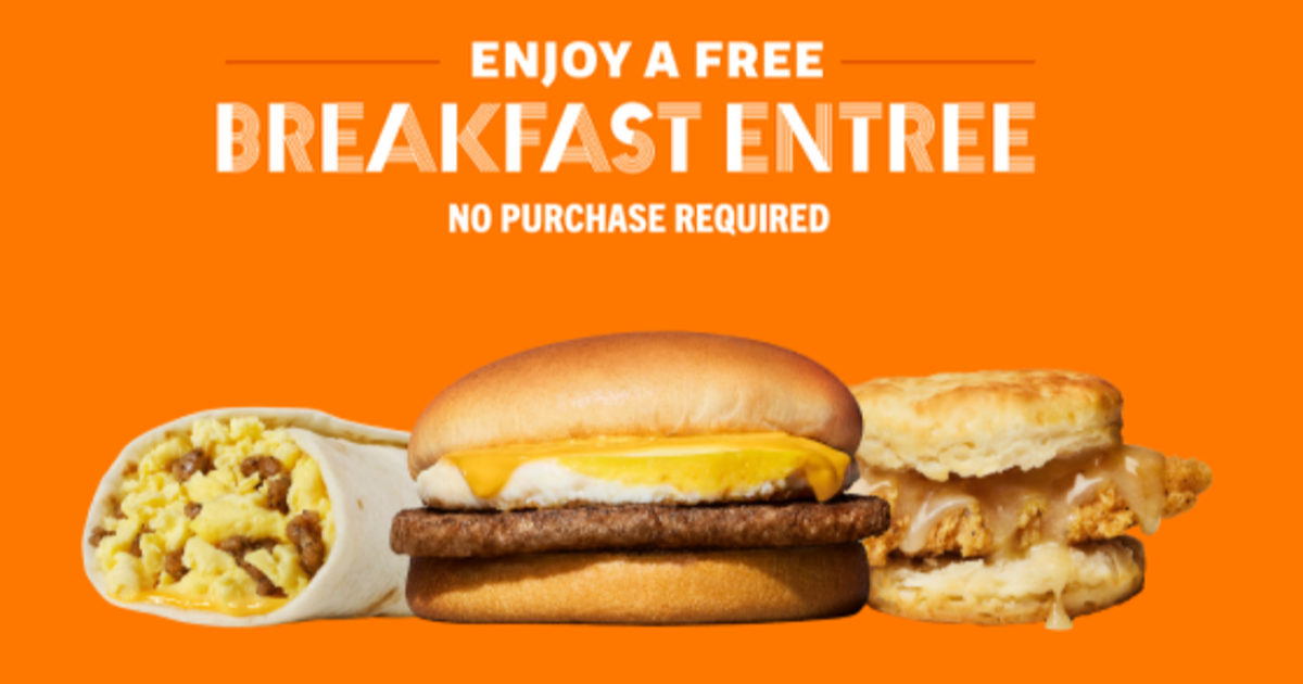 Possible Free Breakfast Entree at Whataburger - The Freebie Guy® ️️️
