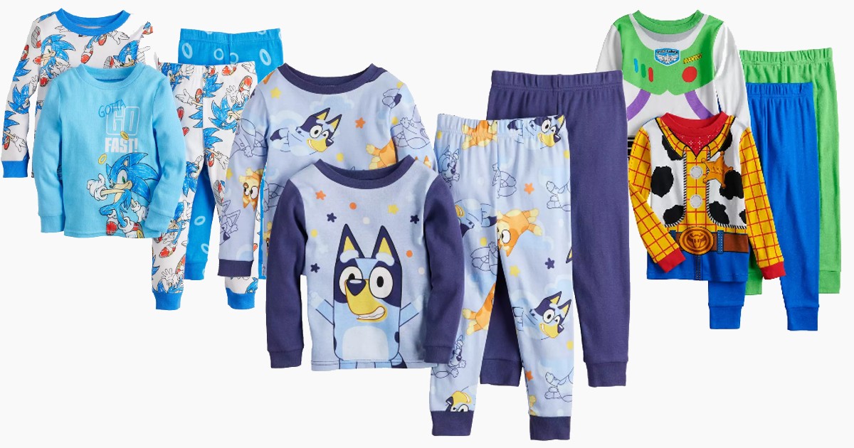 Kids 4-Piece Pajama Sets as Low as $14 at Kohl's (Reg. $33) - The ...