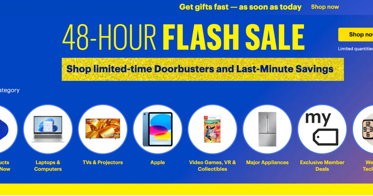 Best Buy 48-Hour Flash Sale! Huge Savings on LG, Apple, Ninja & More ...