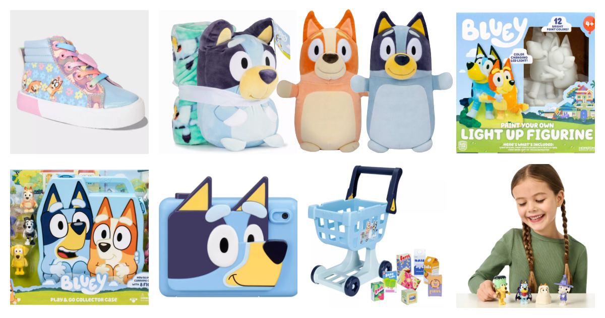 Got a Bluey Fan at Home? Target Has ALL Bluey Items on Sale | ENDS ...