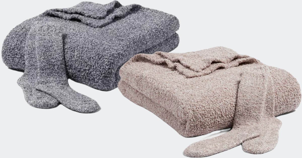 Today Only Threshold Cozy Gift Set Throw Blanket & Socks Only $18 at ...
