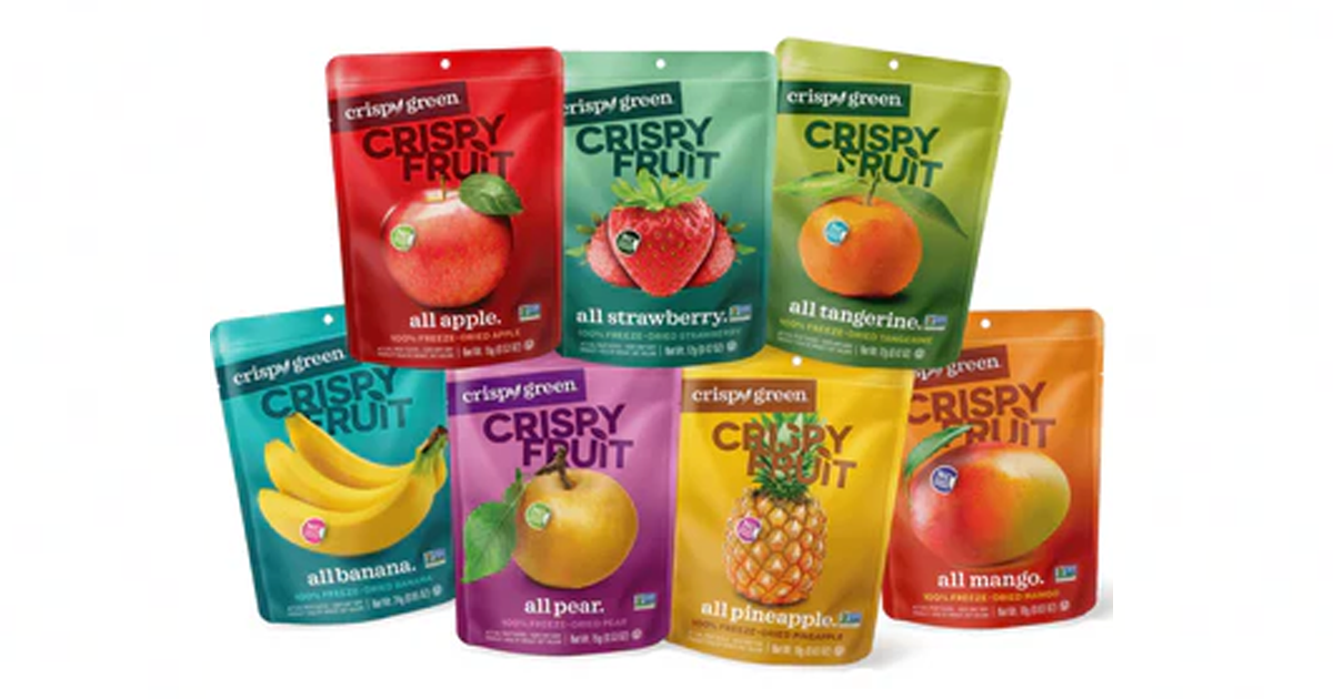 Free 4 pack of Crispy Green Crispy Fruit - The Freebie Guy® ️️️