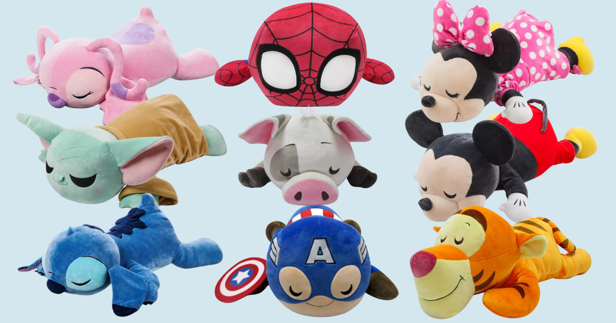 40% Off Disney Cuddleez Plush Toys at Target - The Freebie Guy® ️️️