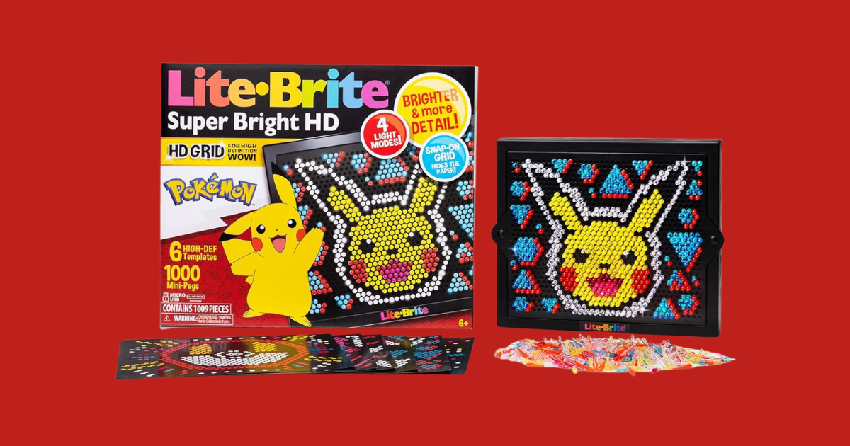 Pokemon Lite-Brite just $9.xx (reg $25) - The Freebie Guy® ️️️