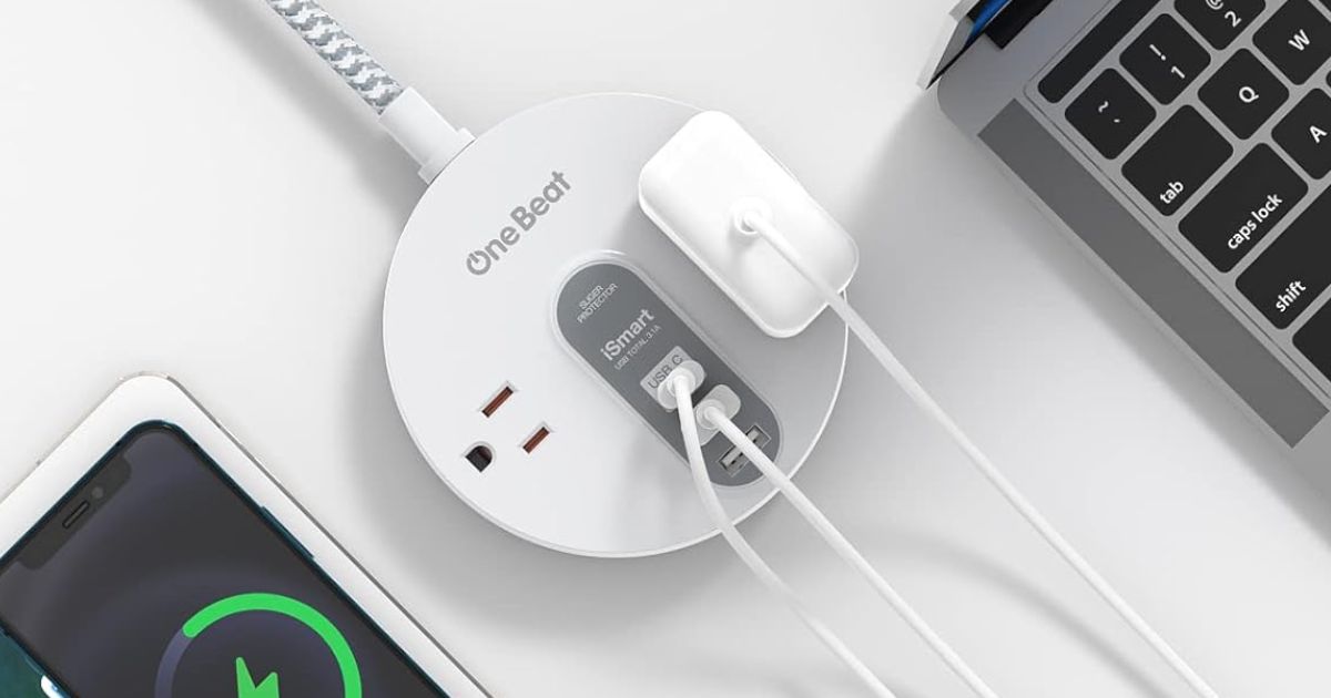 One Beat Power Strip Surge Protector Only $9.xx for Amazon Prime ...