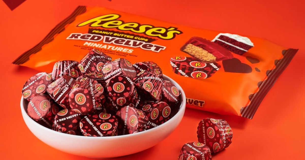 Reese's Miniatures Red Velvet Peanut Butter Cups Only $3.xx on Amazon ...