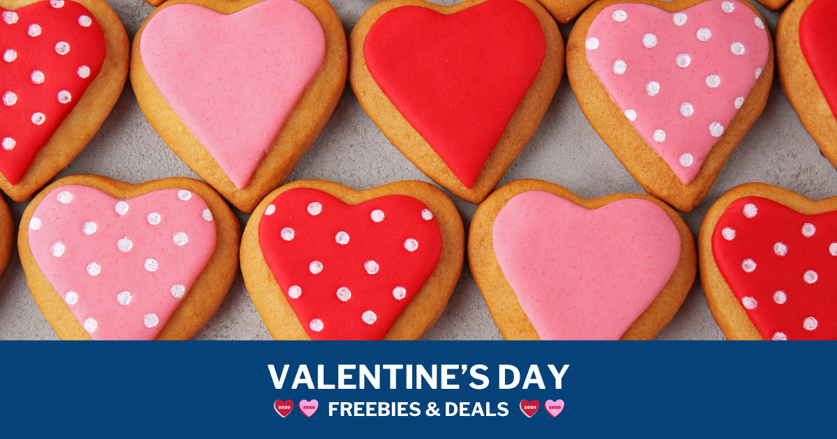 Valentine's Day Freebies & Deals - The Freebie Guy® ️️️