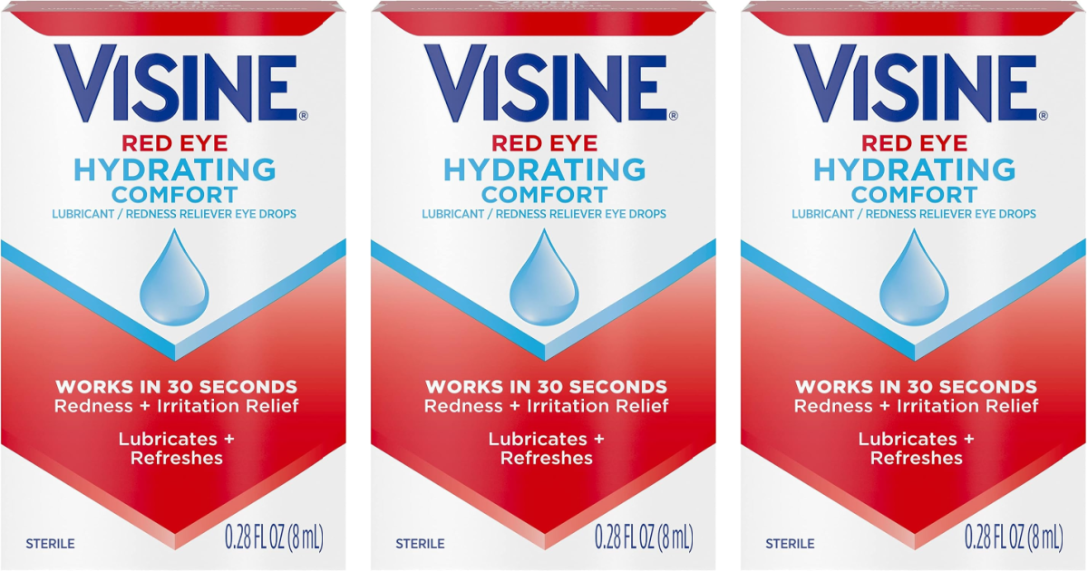 Visine Redness Relief Lubricating Eye Drops Just $2.xx on Amazon (Reg ...
