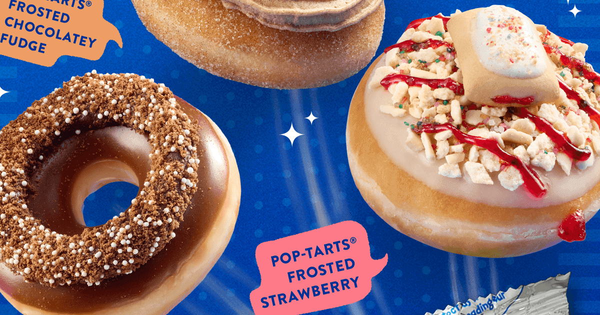 Free Pop-Tart Krispy Kreme Doughnut on January 7th - The Freebie Guy® ️️️