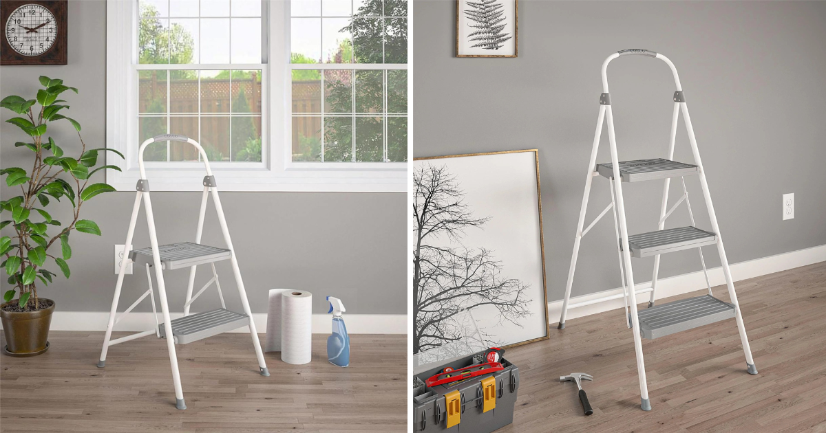 GO QUICK!! Step Ladders On Sale From $11.99! - The Freebie Guy® ️️️
