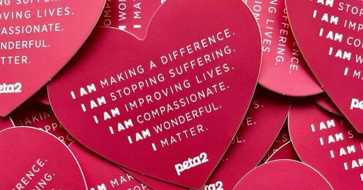 Free Have Heart for Animals in 2025 Sticker from Peta2 - The Freebie ...