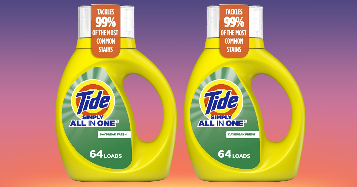 2 Bottles Of Tide Simply For $11.xx After Offers! - The Freebie Guy® ️️️