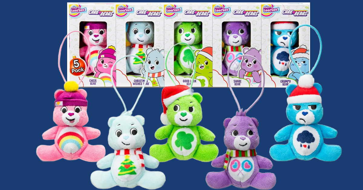 Care Bears Holiday 5 Pack Treasure Box Only $7 on Amazon (Reg $25 ...