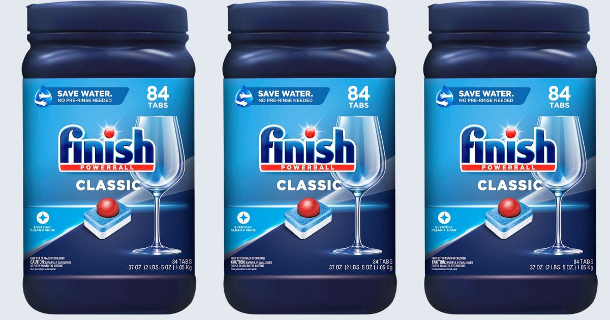 Finish Powerball Classic Tabs 84-Count Only $11.xx Shipped on Amazon ...