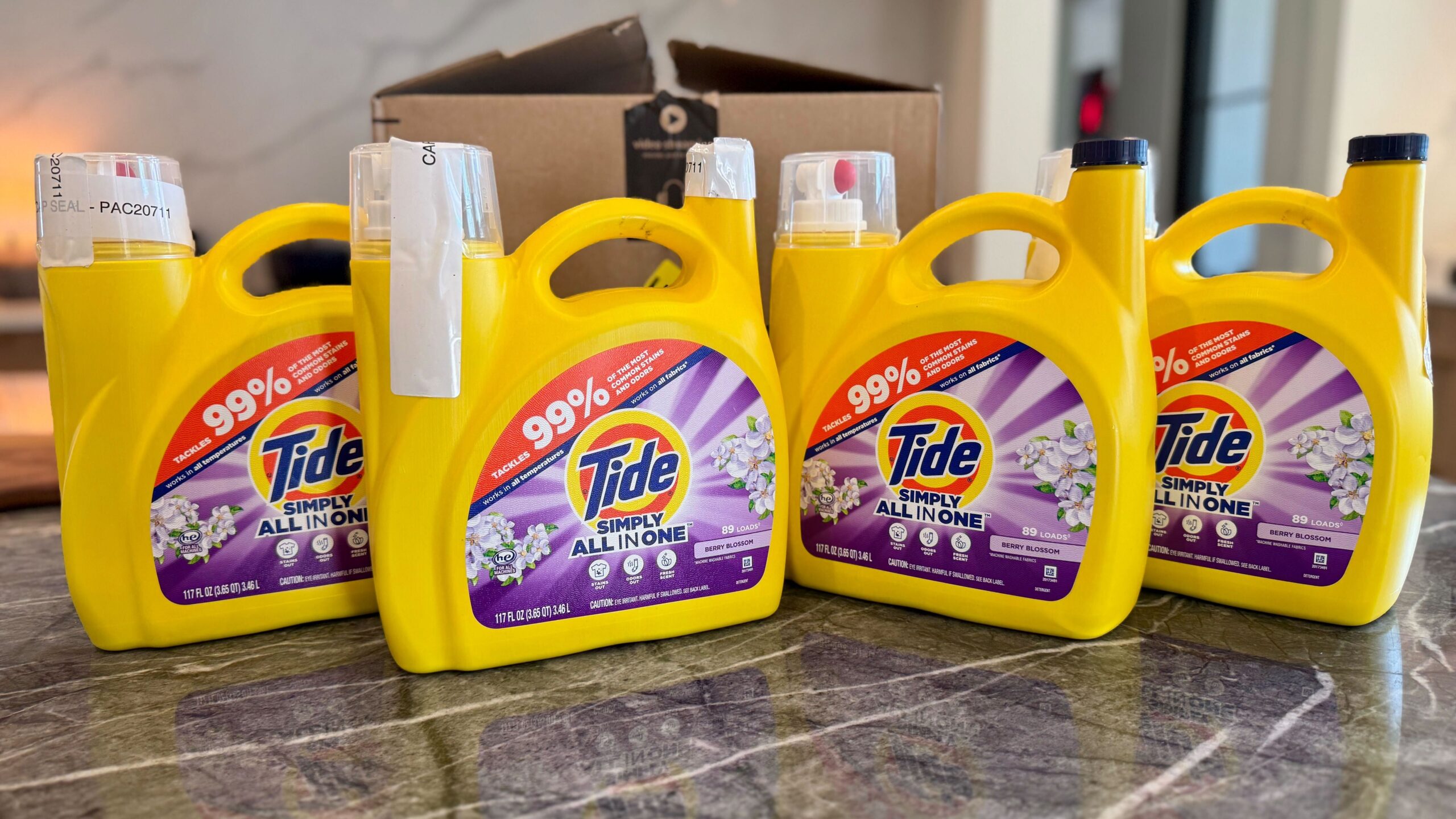 4 Large Jugs Of Tide for $7.xx Each! - The Freebie Guy® ️️️