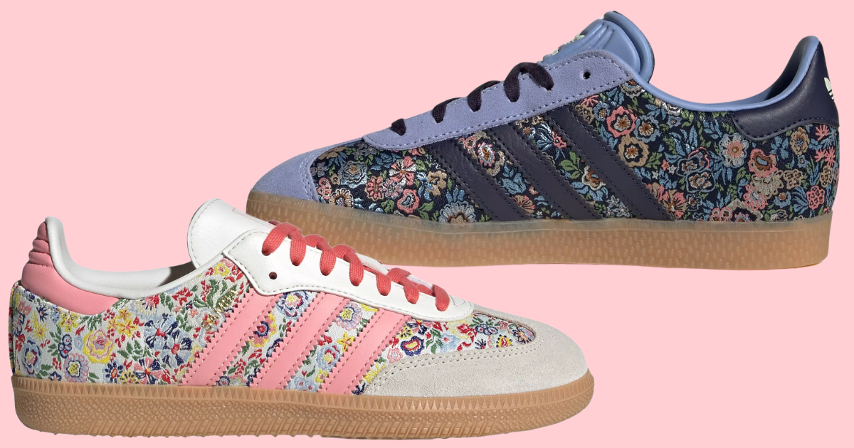 All New Floral Print Adidas Samba Sneakers at Dick's Sporting Goods ...