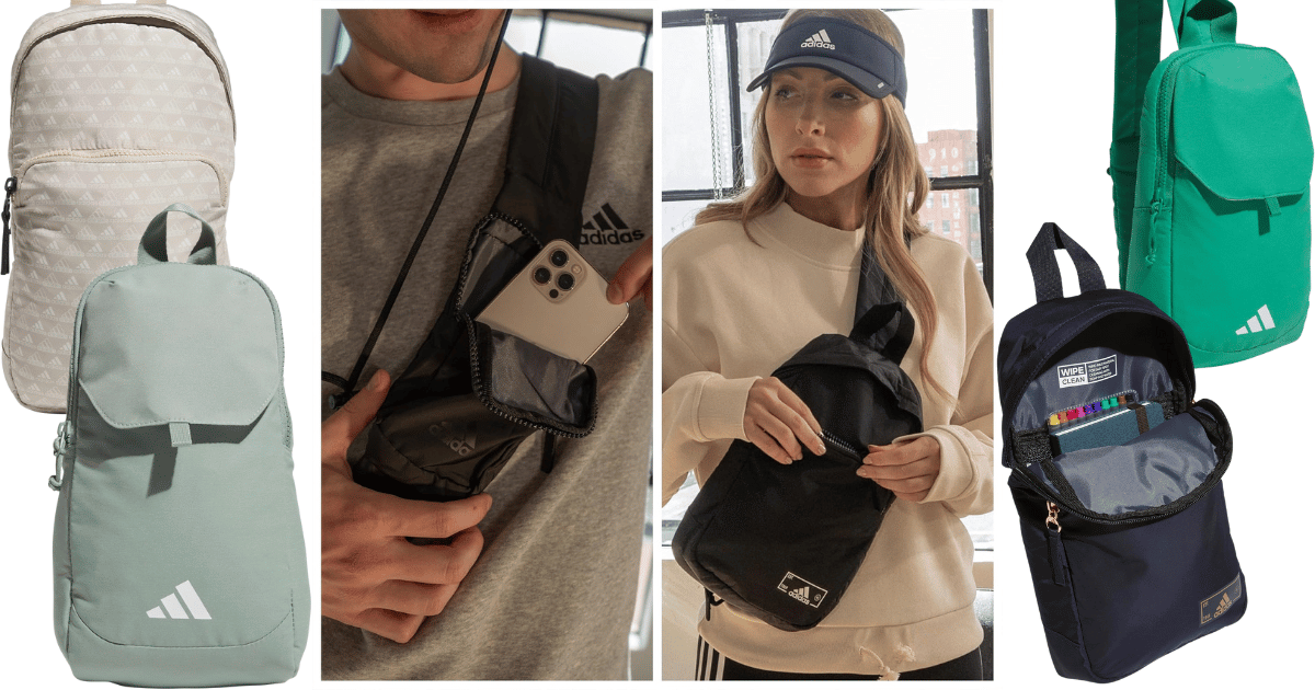 Adidas Sling Crossbody Bag Only $16 (Reg. $45) - The Freebie Guy® ️️️