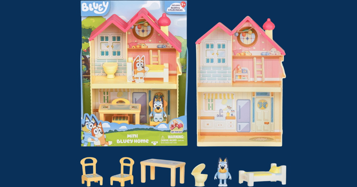 Restocked! Bluey Mini Home Playset Just $7 (Reg $20) - The Freebie Guy® ️️️