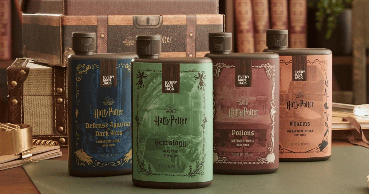 Every Man Jack Harry Potter Collectors Body Wash Gift Set Just $35.xx (Reg $55) - The Freebie ...
