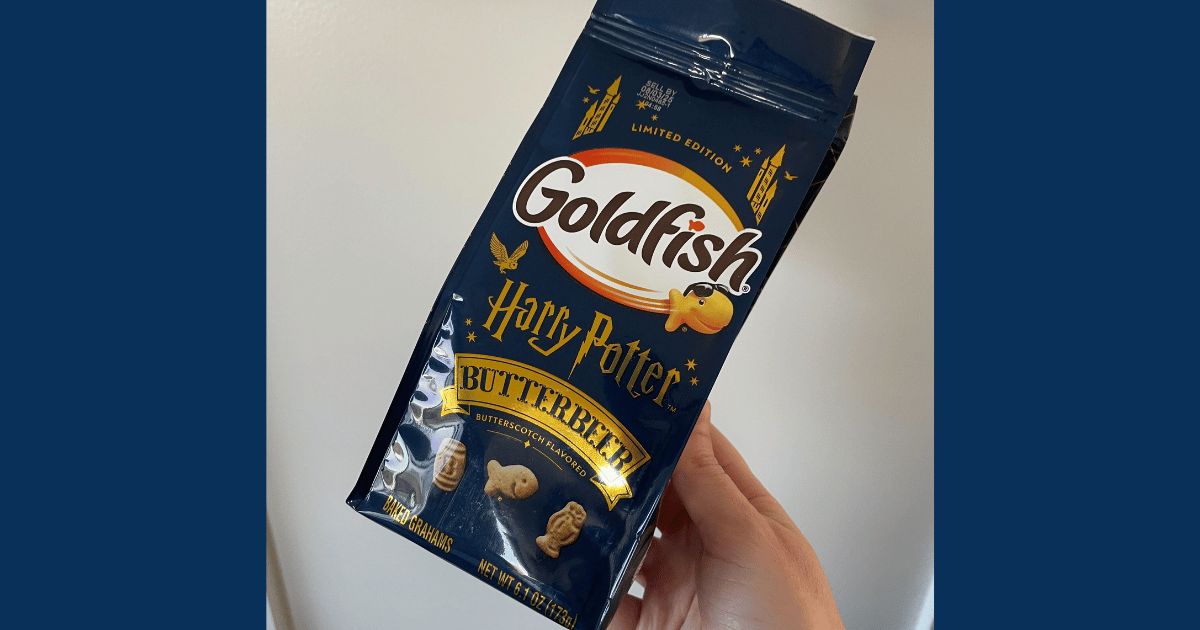 NEW Goldfish Harry Potter Butterbeer Grahams Just $2 at Target | TFG-APPROVED! - The Freebie Guy ...