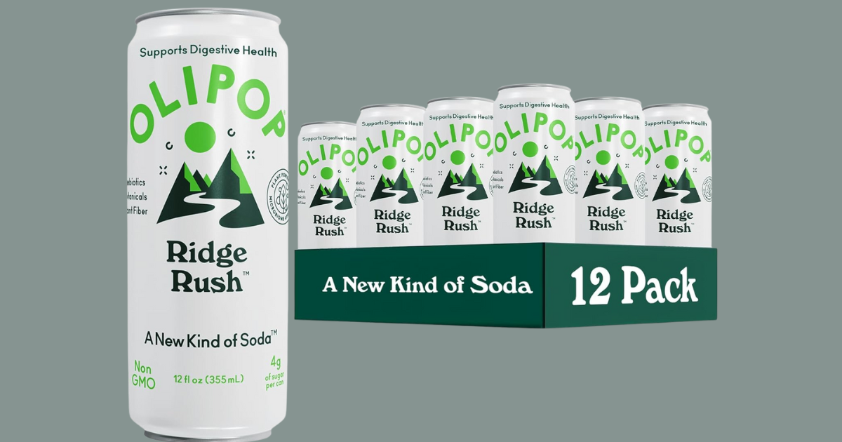 Olipop Ridge Rush 12-Pack Only $10.xx on Amazon (Reg. $30) - The ...