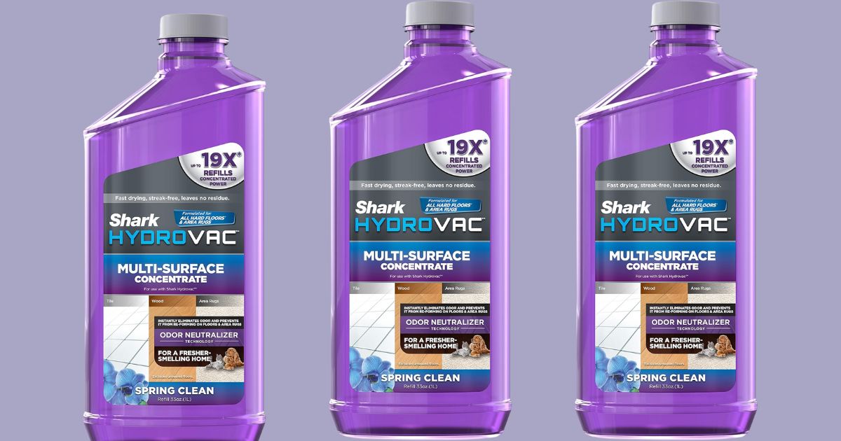 Shark HydroVac Multi-Surface Concentrate Only $8 on Amazon (Reg. $20) - The Freebie Guy® ️️️