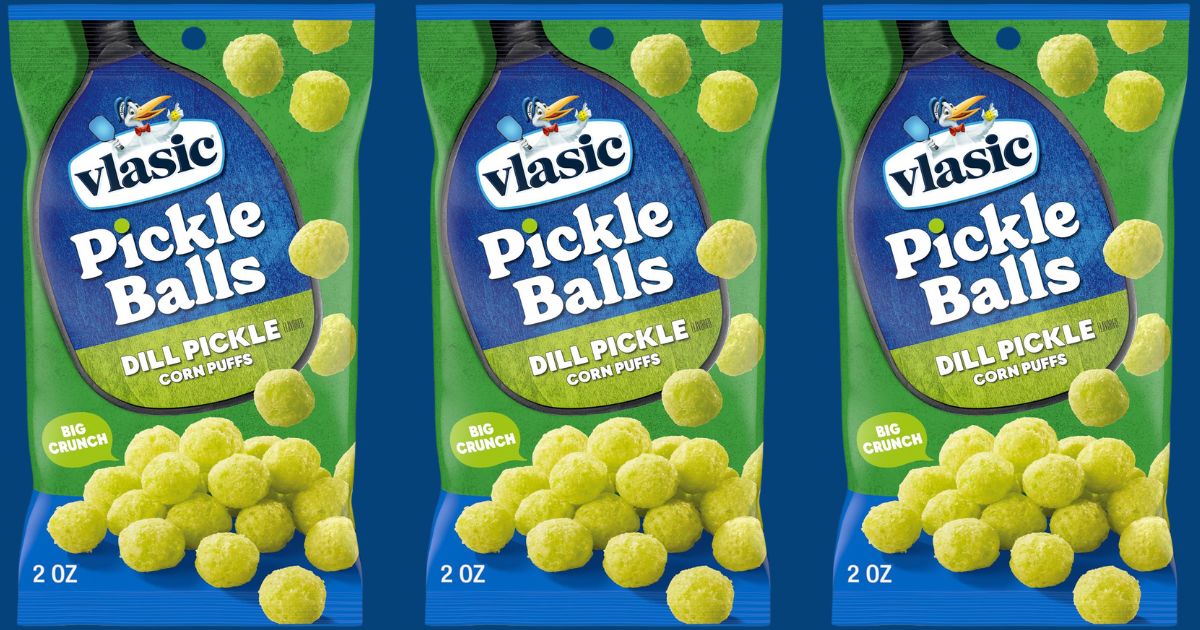 Vlasic Pickle Ball Puffs Only $1.xx on Amazon - The Freebie Guy® ️️️