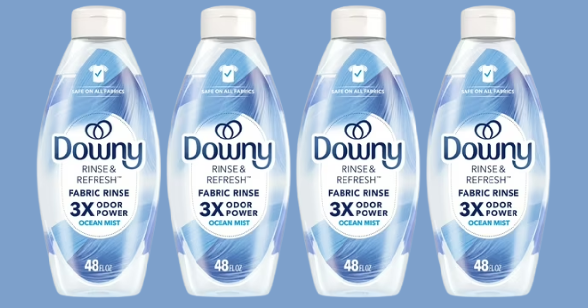 Downy Rinse & Refresh Laundry Odor Remover 4-Pack Only $20 at Walmart ...