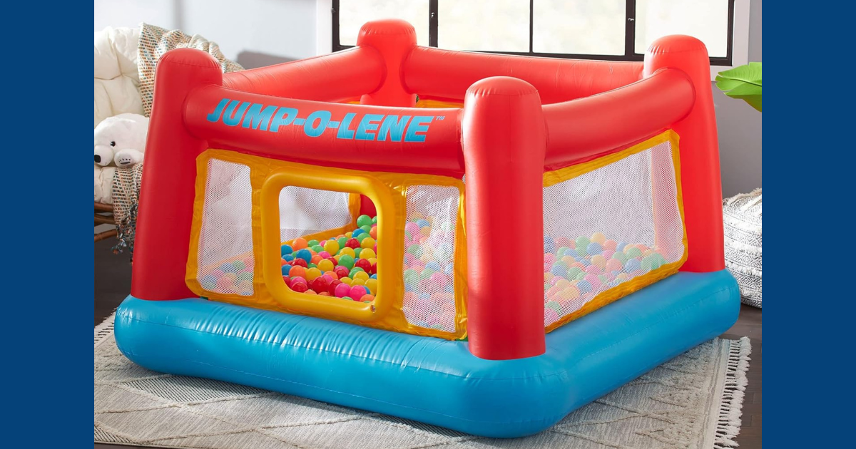 Intex Inflatable Jump-O-Lene Trampoline Just $55.xx! (Reg $88) - The ...