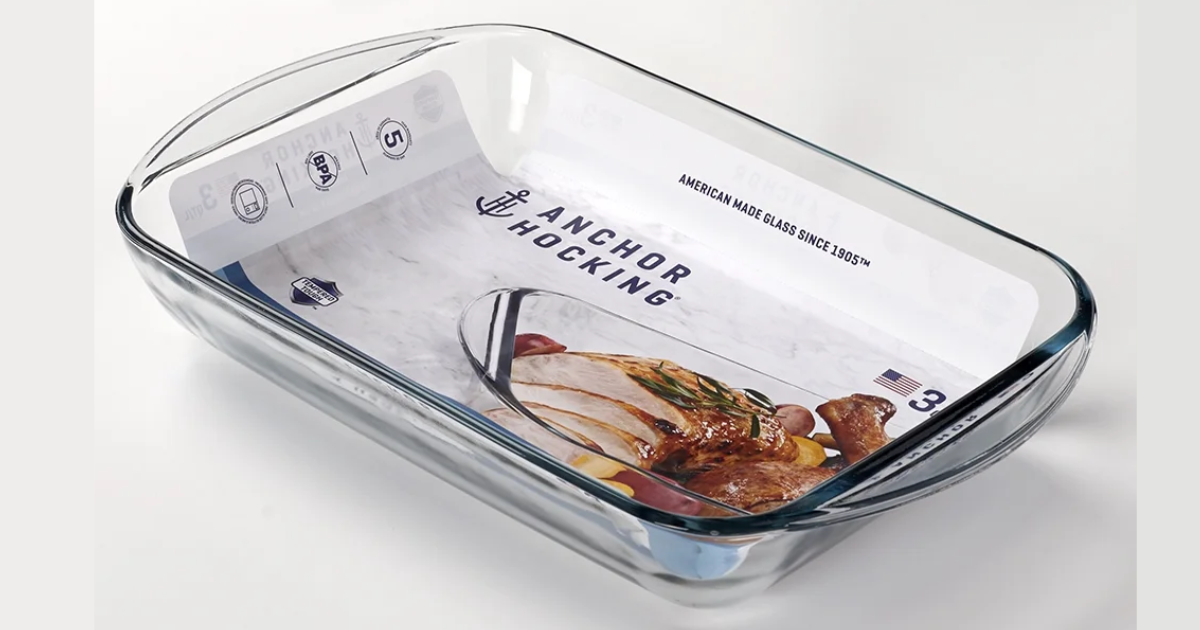 Anchor Hocking Glass 9x13 Baking Dish Only $6 at Walmart (Reg. $14 ...