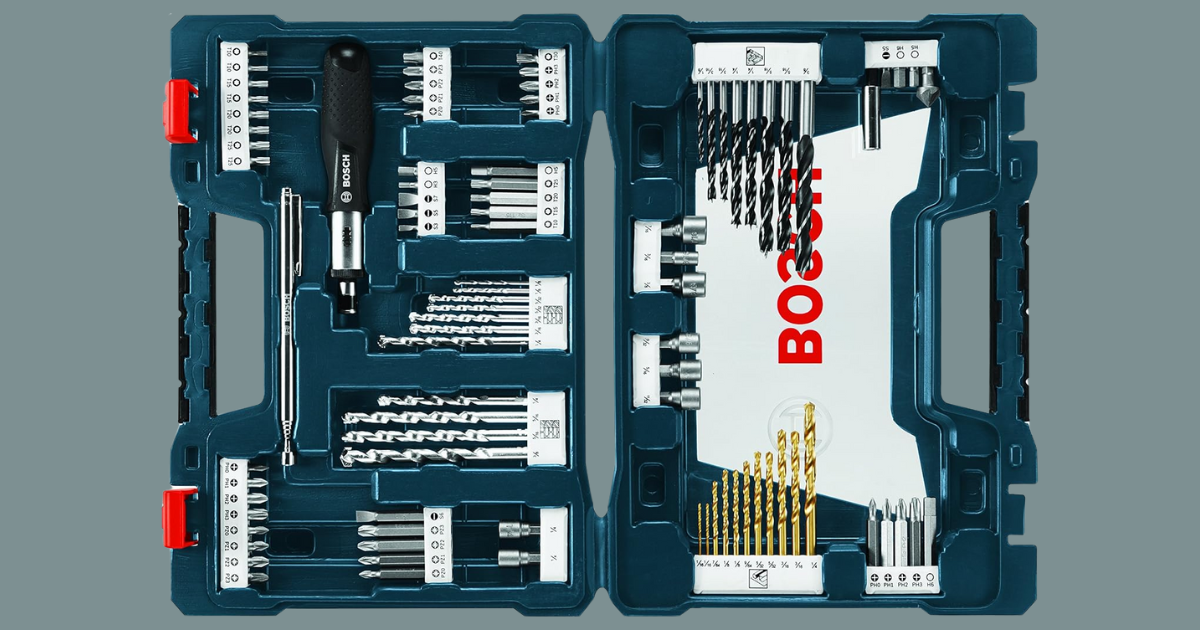 BOSCH 91-Piece Drilling and Driving Mixed Set Only $24.97 on Amazon ...