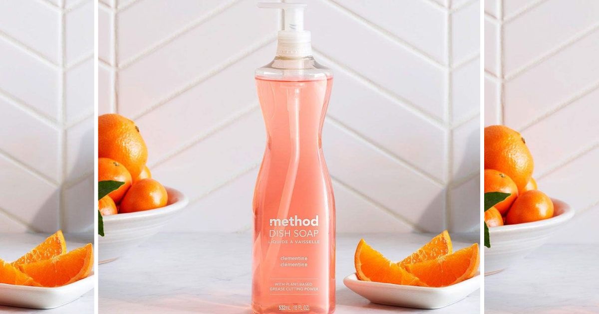 Method Gel Dish Soap Only $1.xx on Amazon (Reg. 4) - The Freebie Guy® ️️️