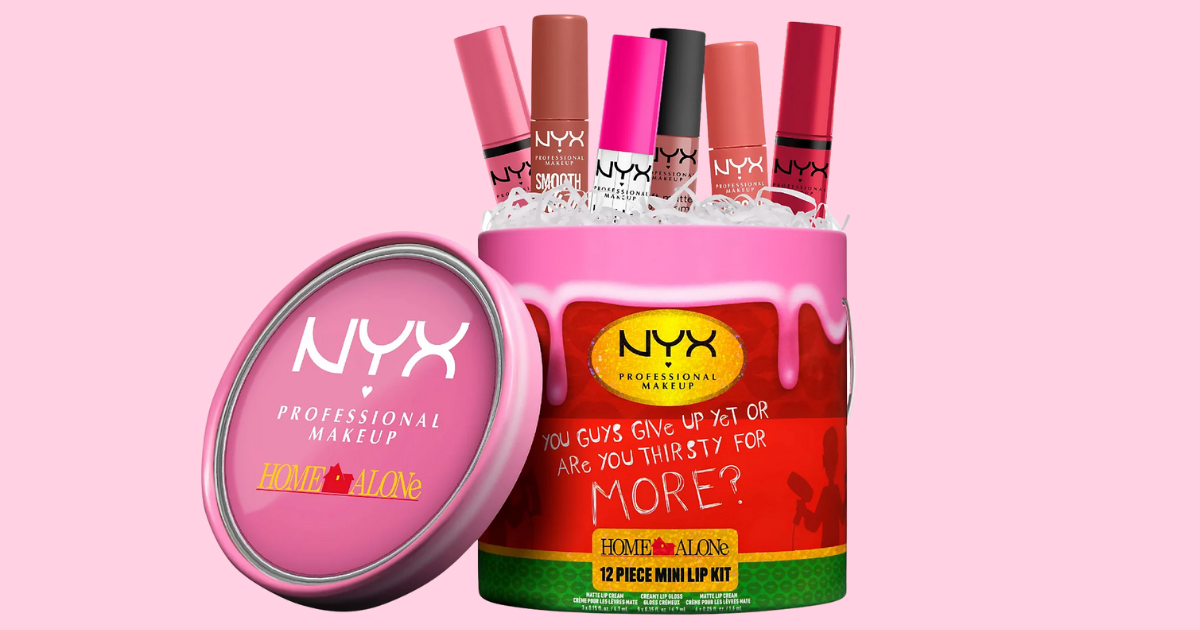 NYX Makeup Sets at Macy's! 12-Pc. Home Alone Mini Paint Can Lip Set Only $25 ($55 Value) - The ...