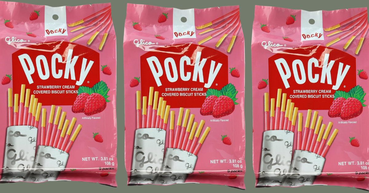 Pocky Sticks Strawberry Cream Only $2.xx on Amazon - Includes 9 Packs ...