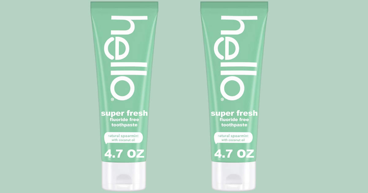 Hello Super Fresh Toothpaste Only $0.99 (Reg $4.99) - The Freebie Guy® ️️️