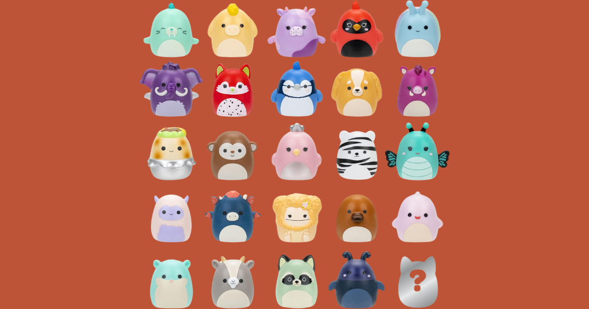 Squish-a-longs by Squishmallows 25 Pack Only $14.xx (Reg $25) - The ...