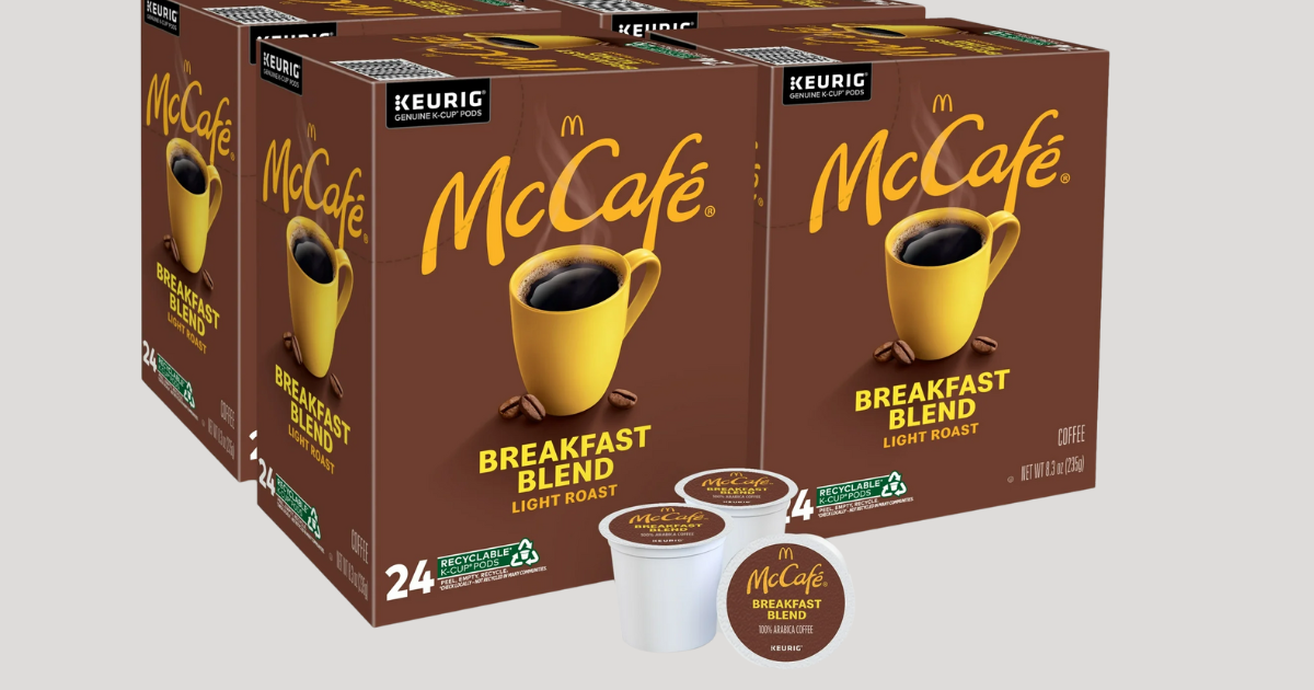 McCafe Breakfast Blend K-Cups 96-Count Only $13.97 at Walmart (Reg. $47 ...
