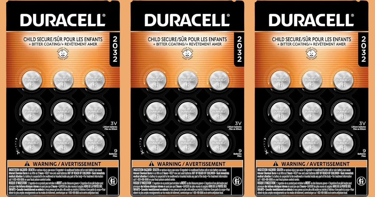Duracell 2032 Lithium Battery Only $9.xx (Reg $25) - The Freebie Guy® ️️️